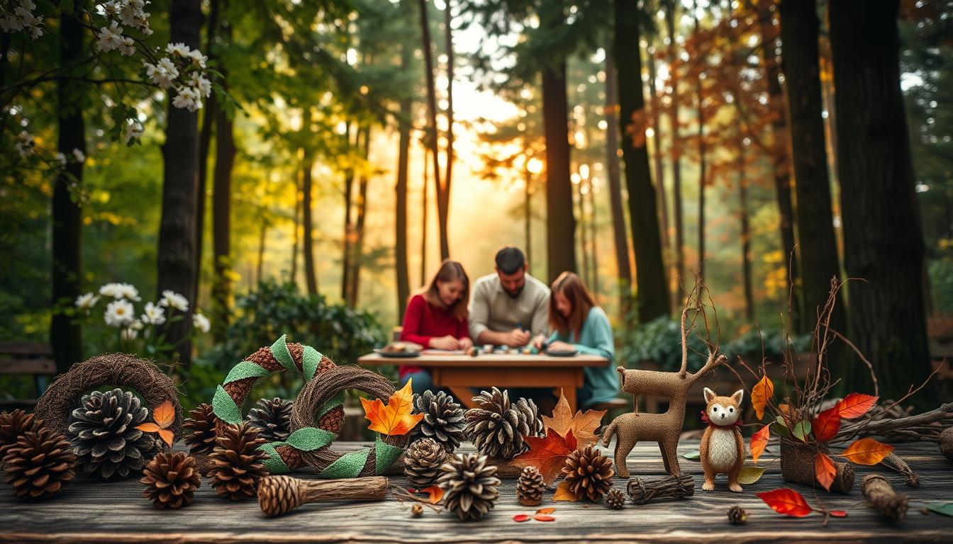 Mit Kindern im Wald basteln: Kreative Ideen für Familien