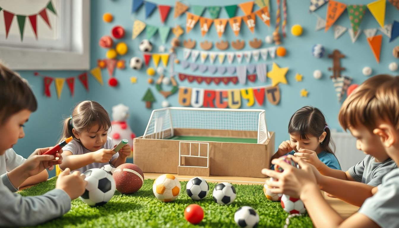 Basteln zum Thema Fußball mit Kindern: Entdecken Sie Ideen